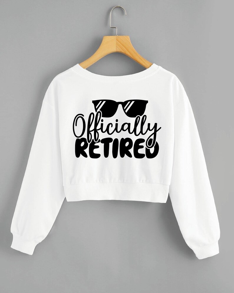 Officially Retired Svg Cut File Retirement Svg Shirt Printable | Etsy