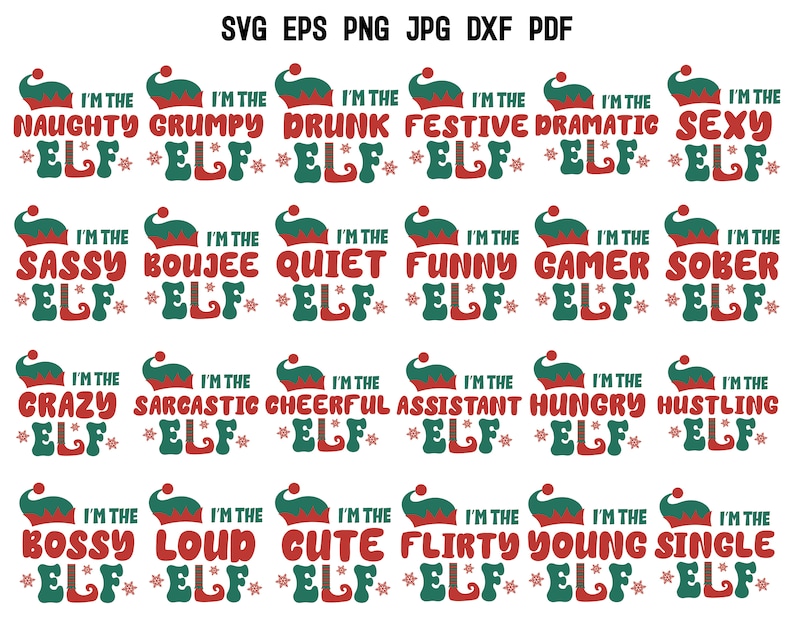 Elf Friends SVG | Christmas SVG | Matching Elf Friends SVG | Matching ...