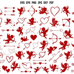 Cupid SVG | Cupid Cut File | Valentine's Day SVG | Cupid Cricut | Cupid ...