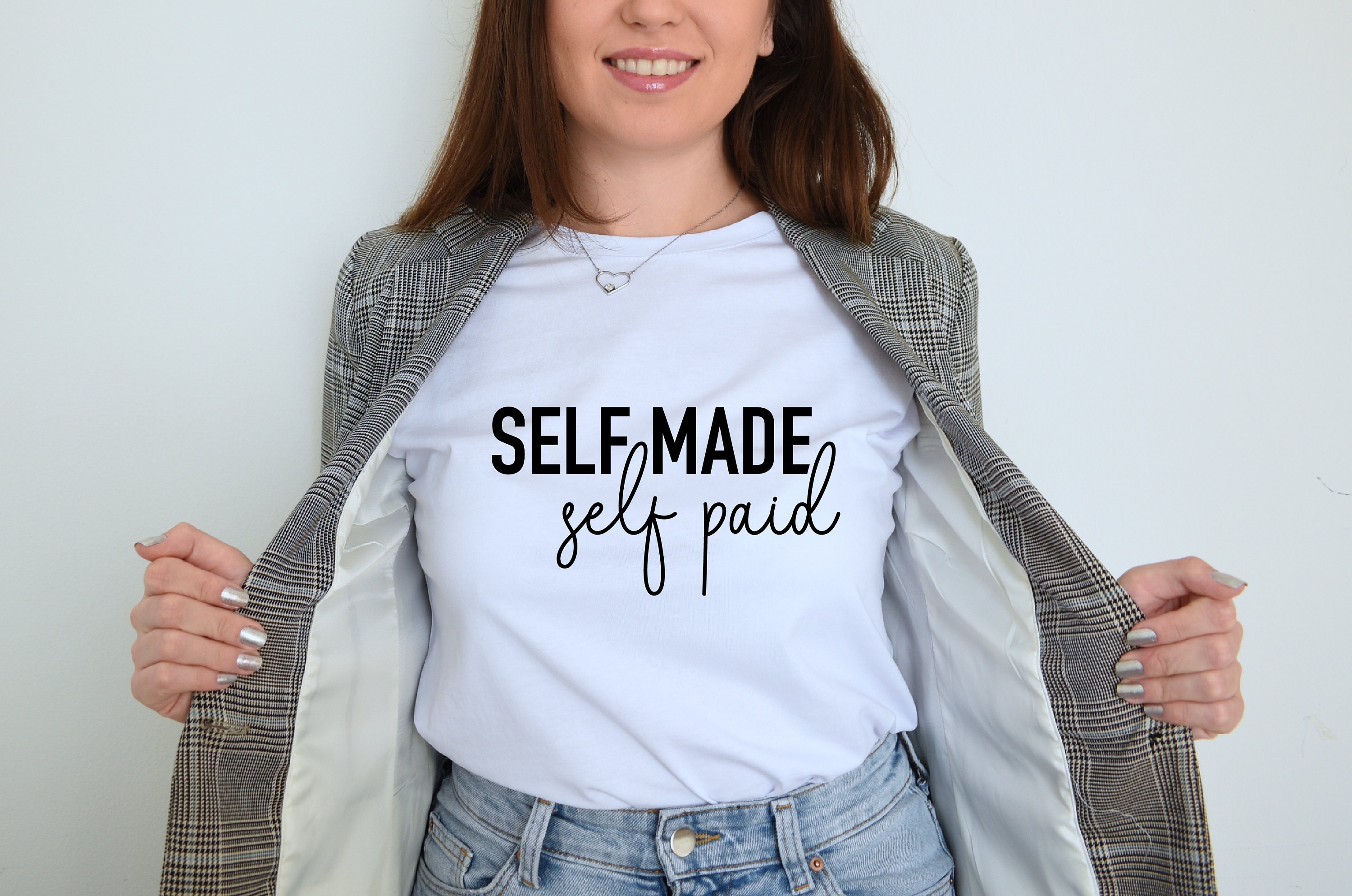 Self Made Self Paid Svg Empowered Svg Hustler Svg Motivational - Etsy