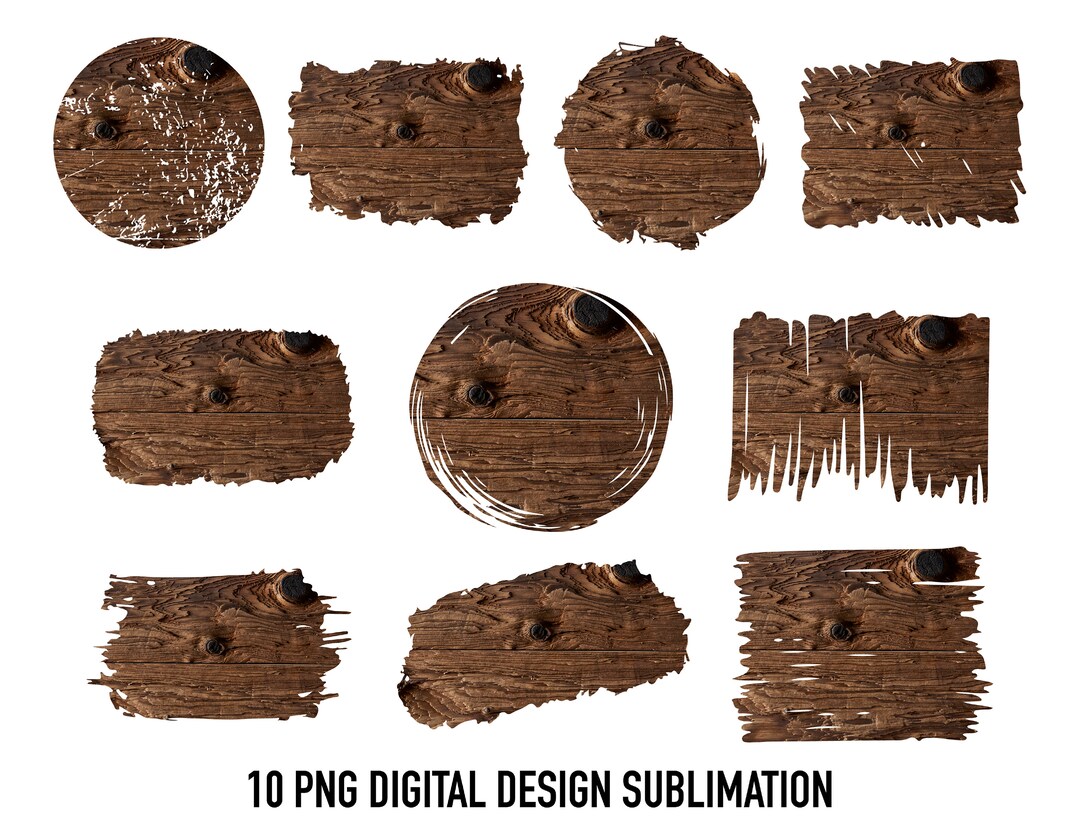 Rustic Wood Backgrounds PNG Sublimation Rustic Frame PNG Sublimation ...