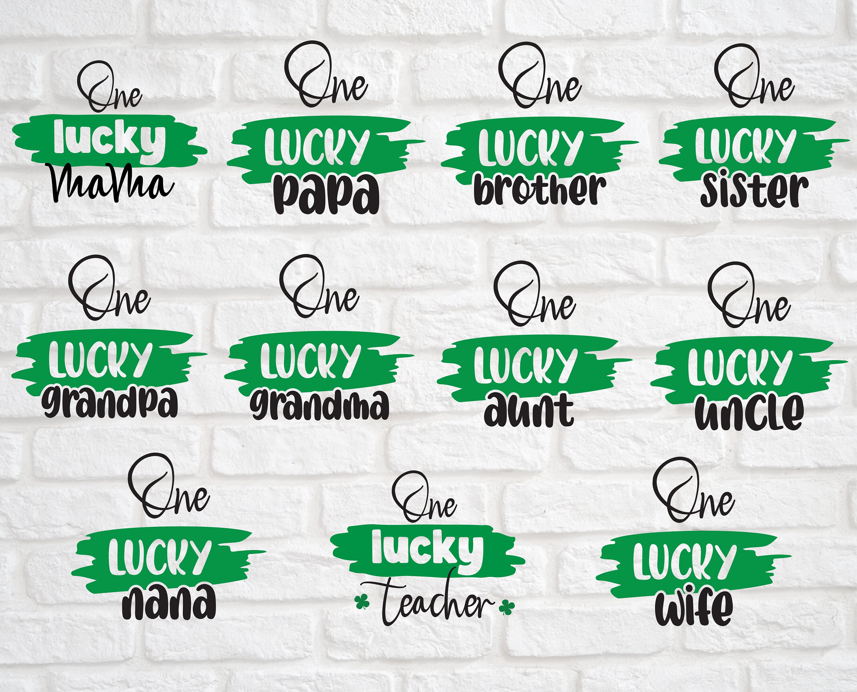 Craft Supplies & Tools Good Luck Clover svg Mama svg cricut St Patrick ...