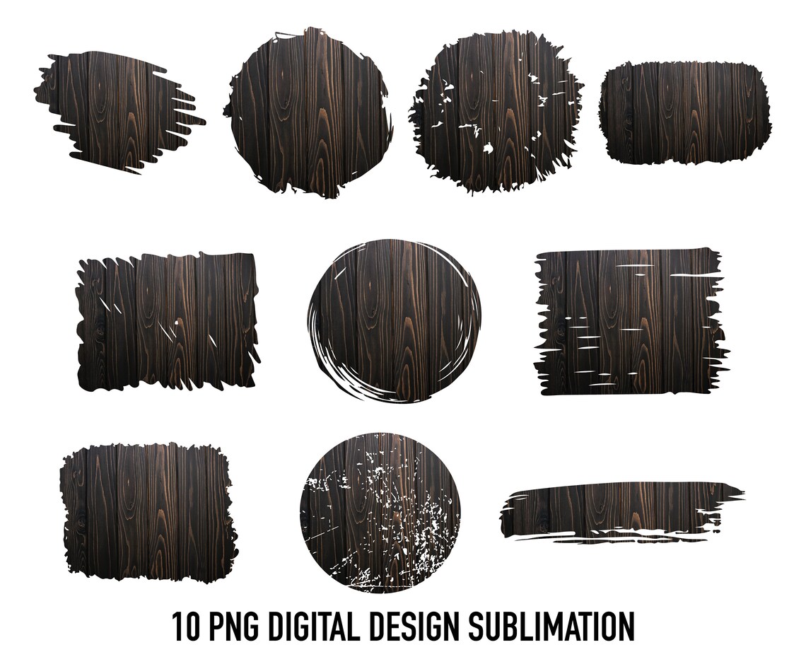 Wood Sublimation Background Bundle PNG Print File Distressed | Etsy