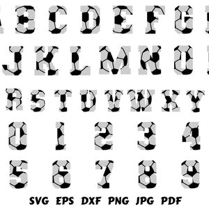Sport Alphabet Svg Sport Font Svg Sport Numbers Svg Sport Letters Svg ...