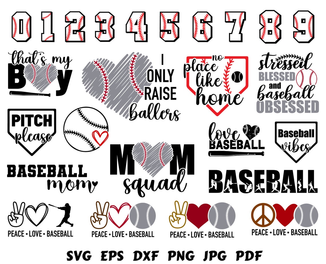 Baseball Silhouette | Baseball SVG | Cut File Cricut | Baseball Ball ...