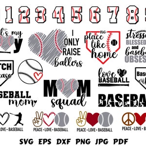 Baseball Silhouette | Baseball SVG | Cut File Cricut | Baseball Ball ...