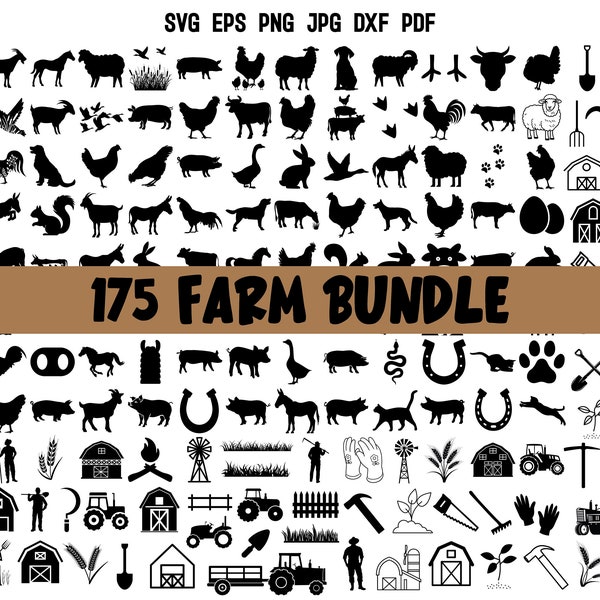 Farm Svg - Etsy