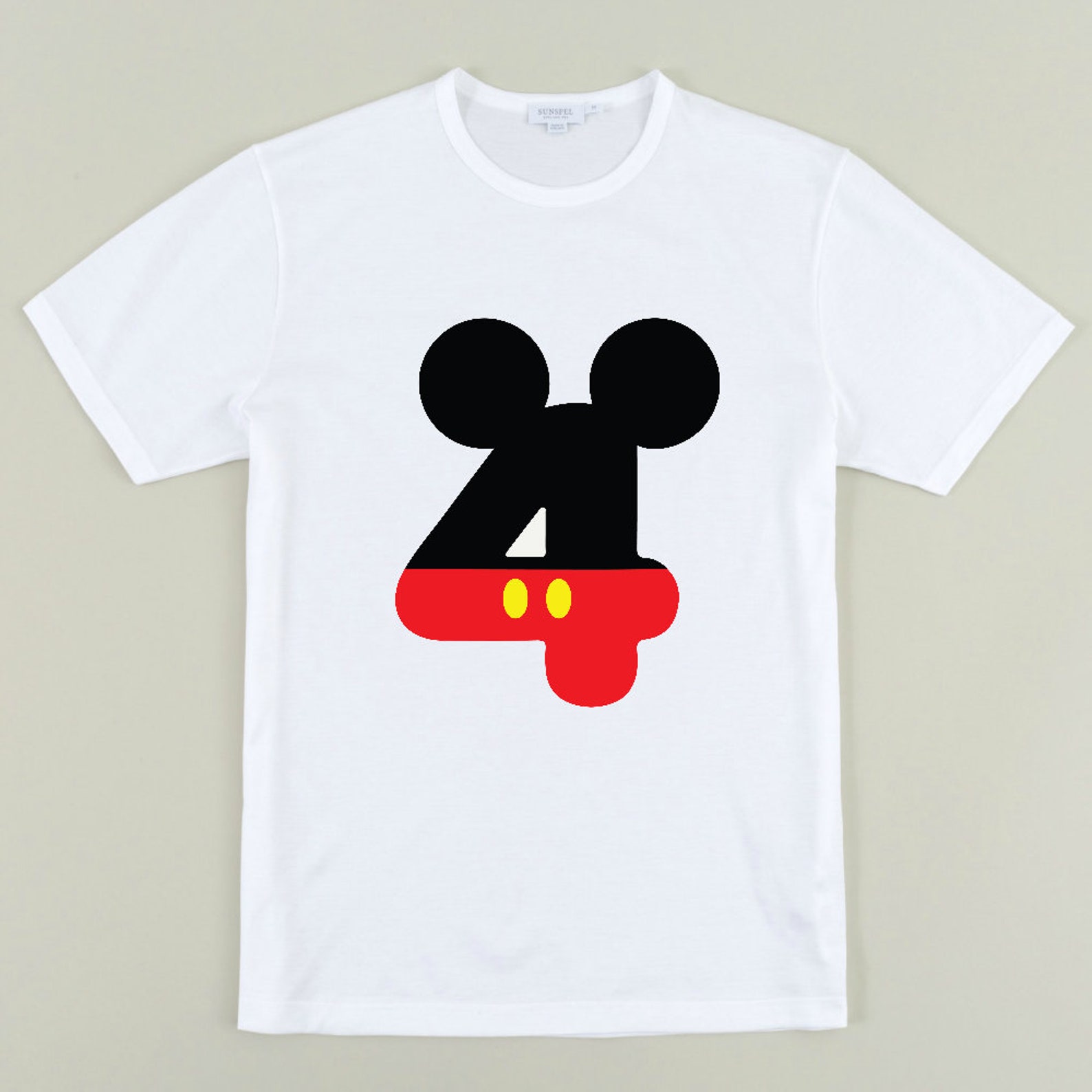 Disney Number Svg Number Svg Disney Party Svg Mickey | Etsy