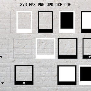 Retro Picture Frame SVG | Picture Frame SVG | Photo Frame SVG ...