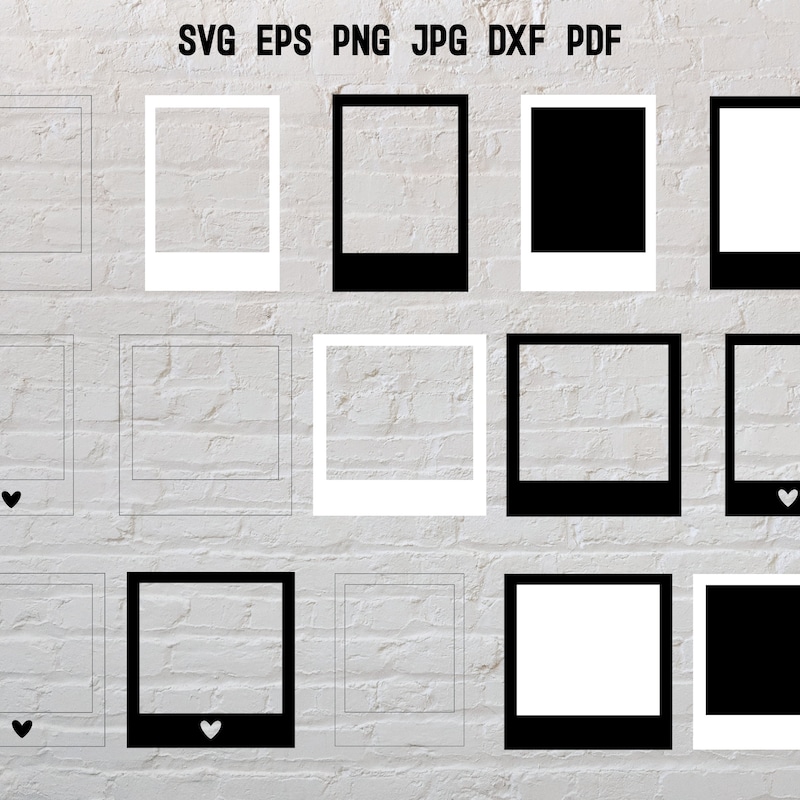 Picture Frame Svg - Etsy