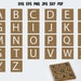 Scrabble Tiles SVG Scrabble Tiles Cut File Scrabble Tiles Letters SVG ...