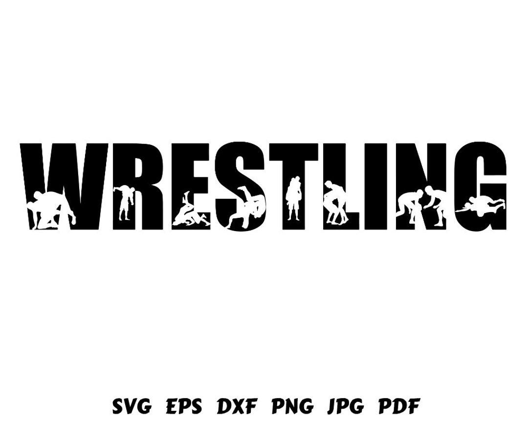 Wrestling Svg | Wrestling Cut File | Wrestling Silhouette | Wrestling ...