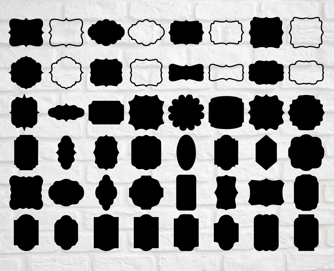 Frames Svg Tags Svg Label Svg Shapes Svg Borders Svg Frames Cut File ...