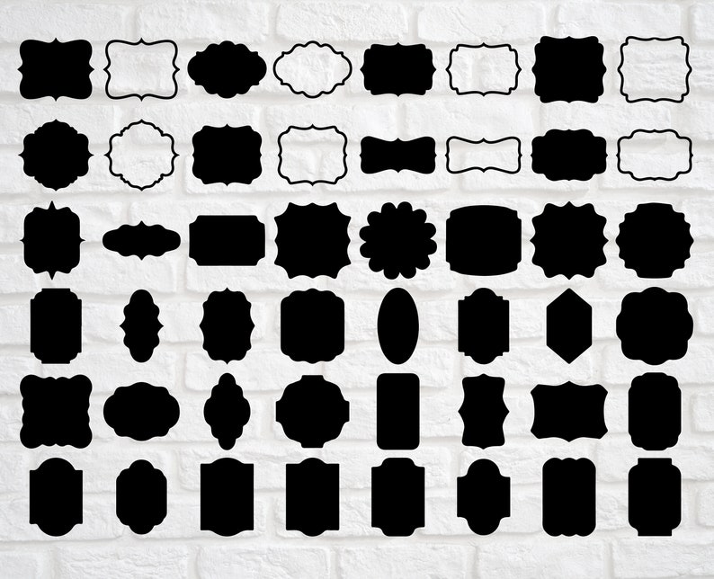 Frames Svg Tags Svg Label Svg Shapes Svg Borders Svg Frames Cut File ...