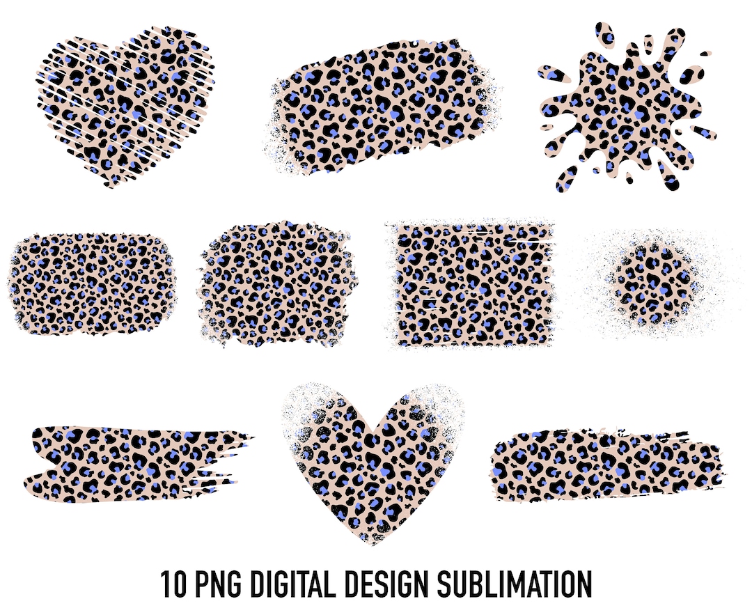 Animal Print Sublimation Design Png Leopard Sublimation Cheetah ...
