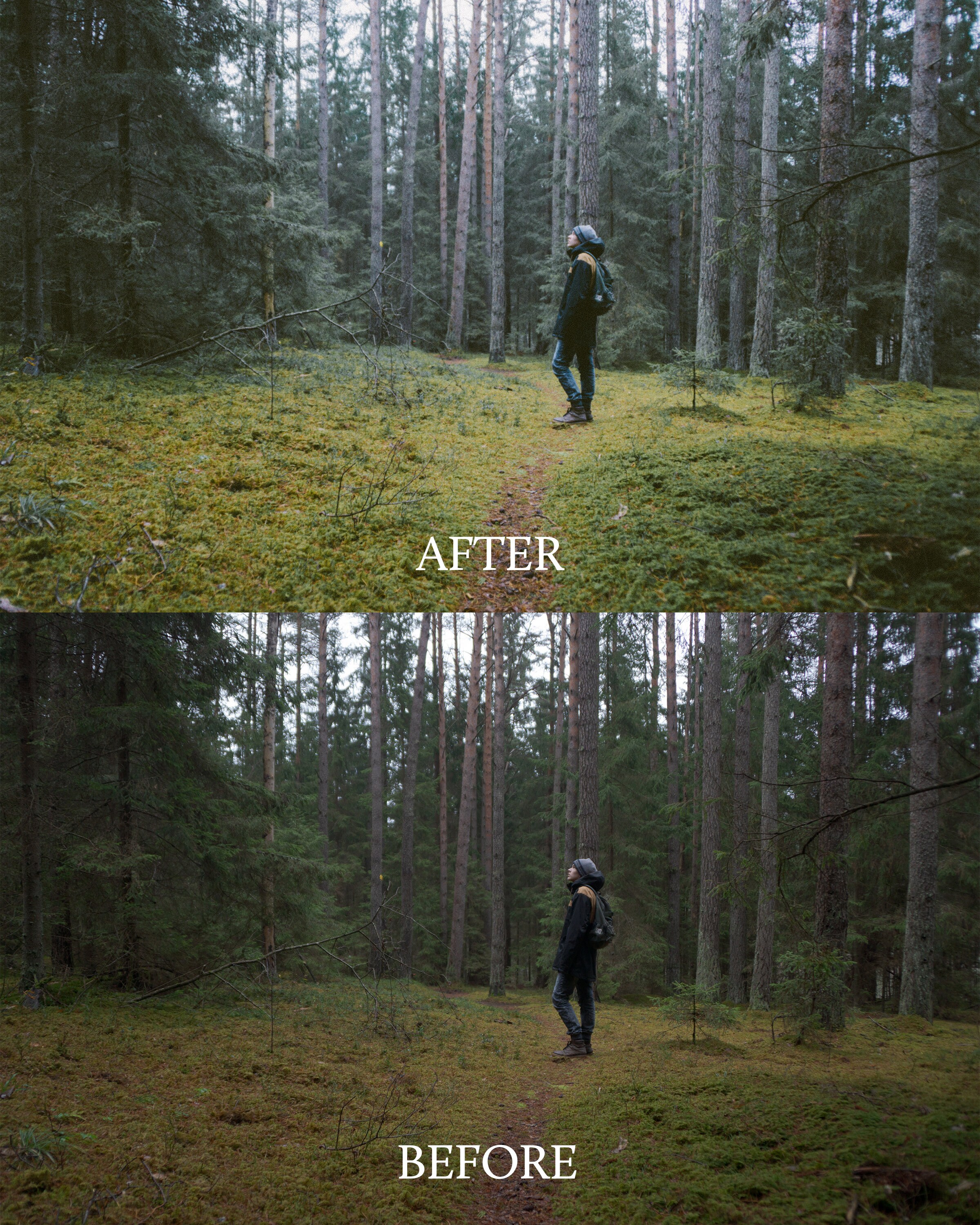 Lightroom Preset Film, Mobile & Desktop Preset, Film Preset Vintage ...