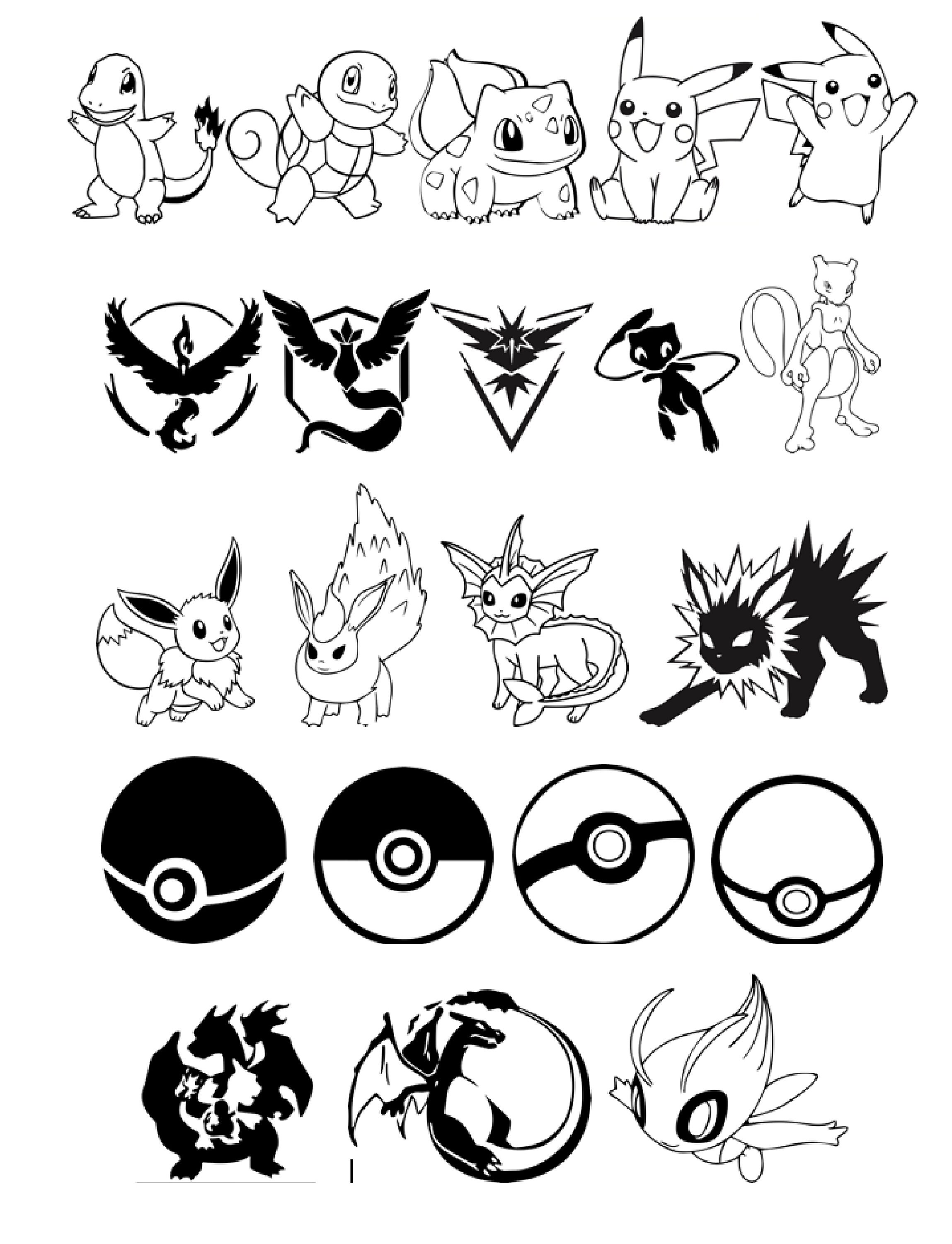 Pokemon Types Svg