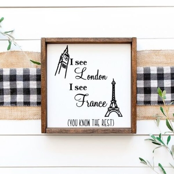I See London I See France - Etsy