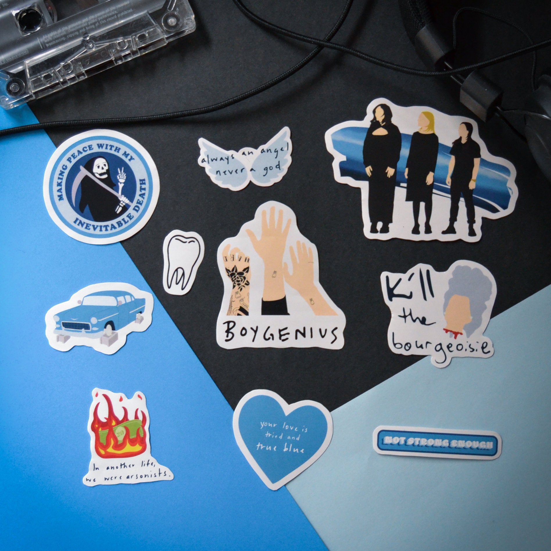 The Record – Boygenius Sticker Pack - Etsy