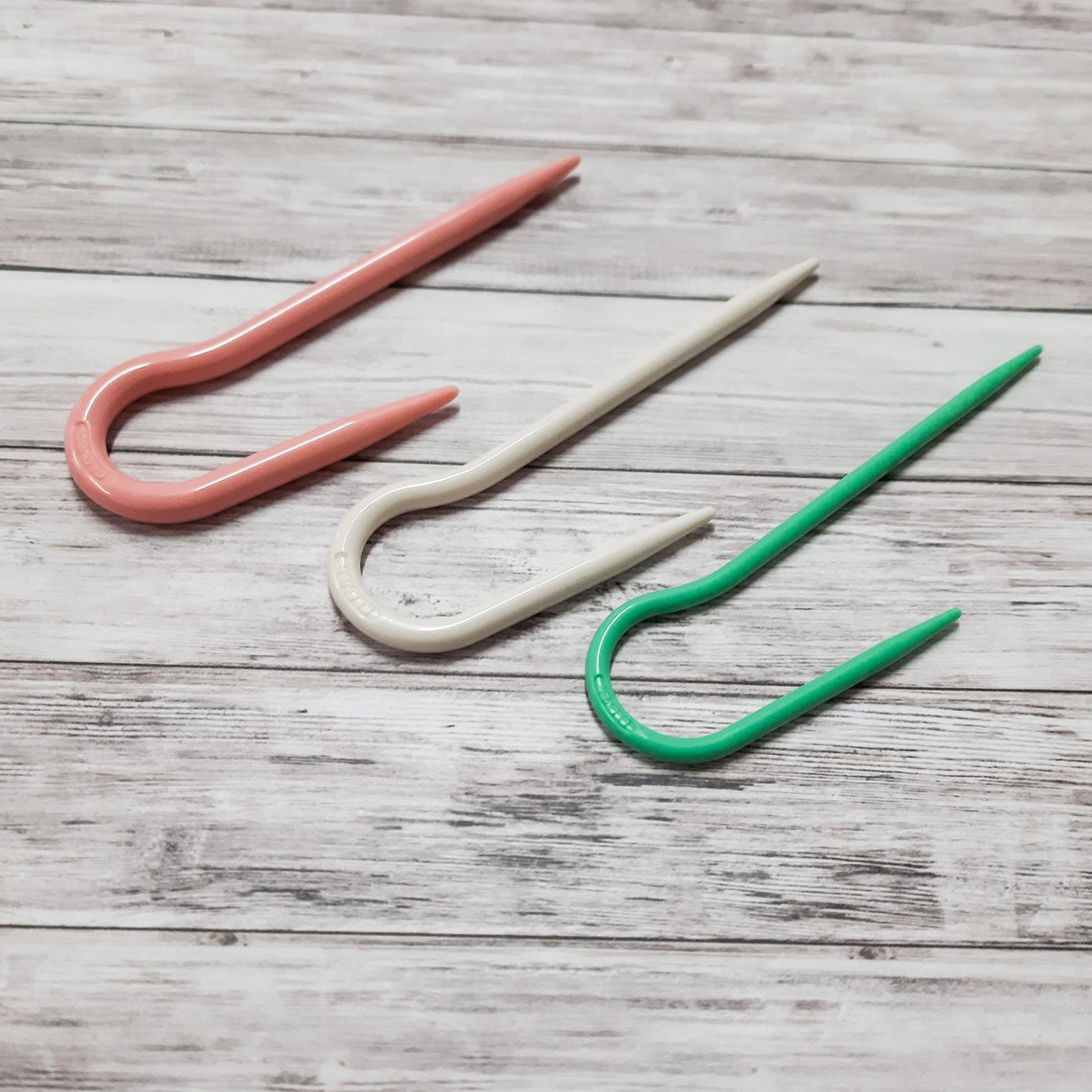Clover 'U' Shaped Cable Stitch Holder / Cable Needle - Etsy
