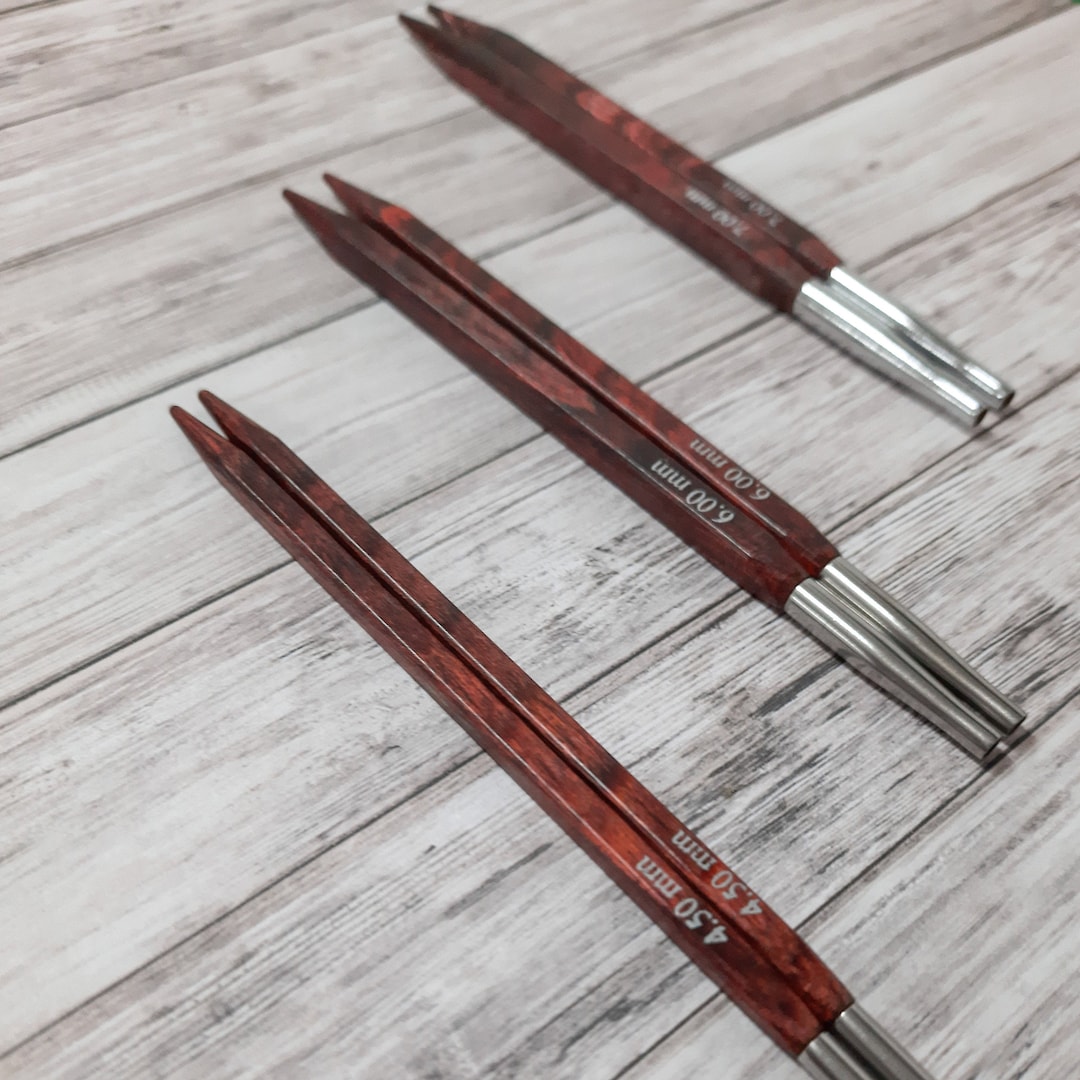 KnitPro Symfonie Rose Cubics Interchangeable Knitting Needle - Etsy 日本