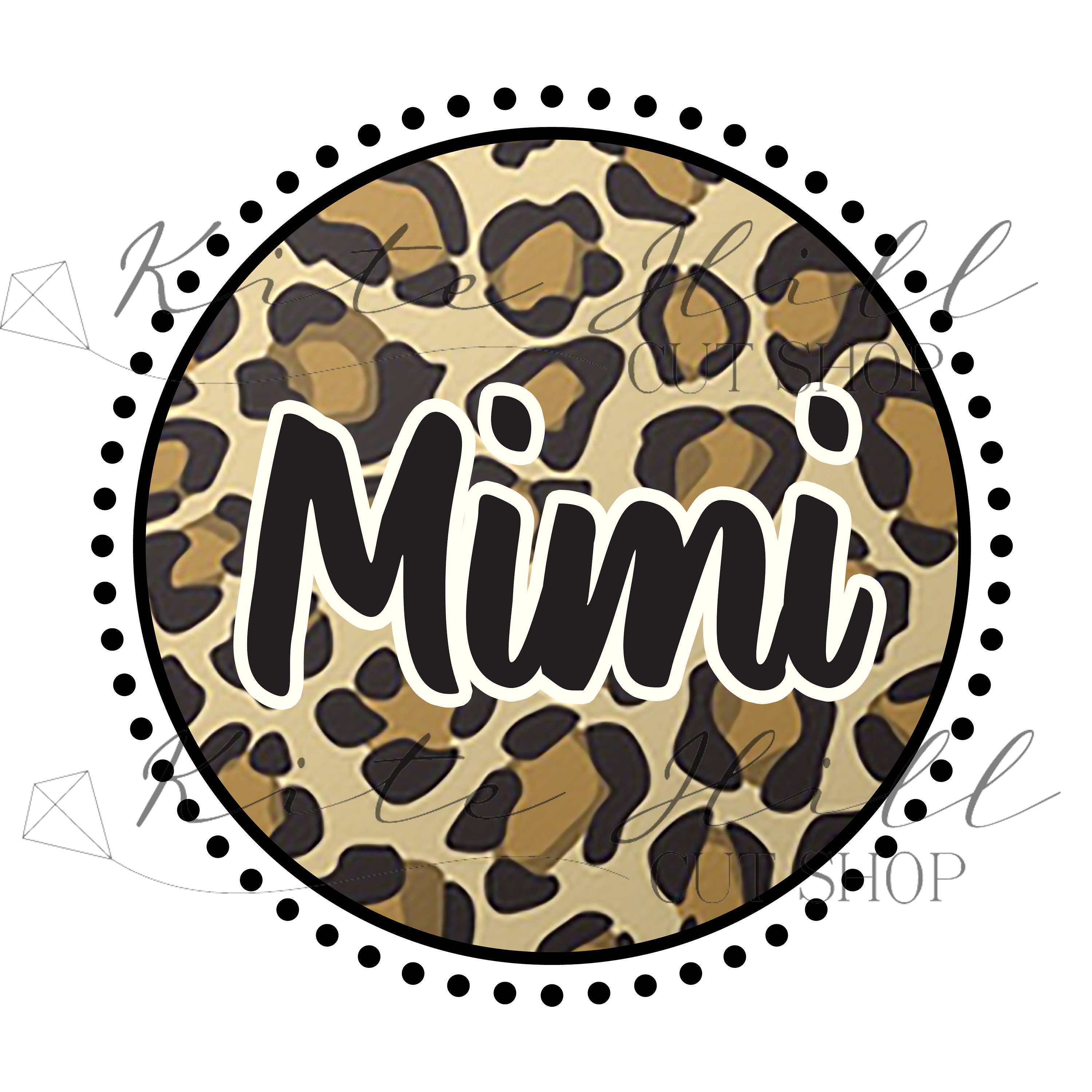 Leopard Mimi Sublimation PNG Design Download - Etsy
