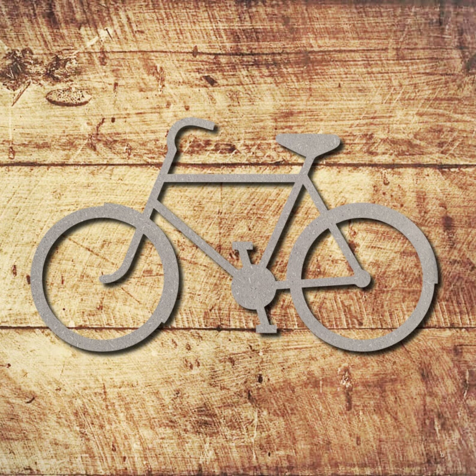 Bicycle Shape Various Sizes Unfinished MDF Wood Cutout - Etsy