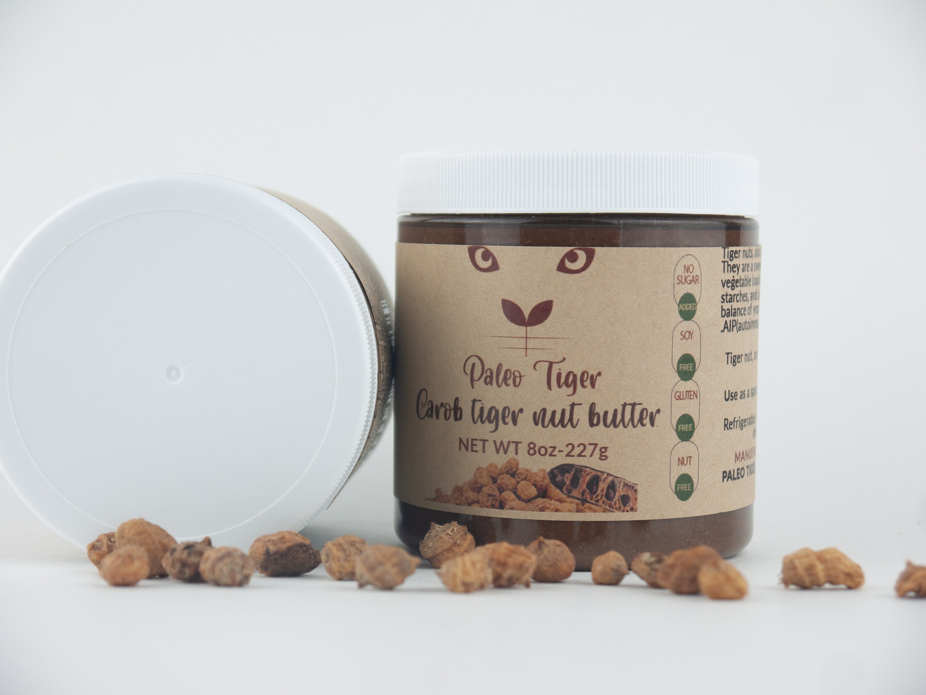 Carob Tiger Nut Butter, Paleo Tiger Butter, Aip Food, Paleo Friendly ...