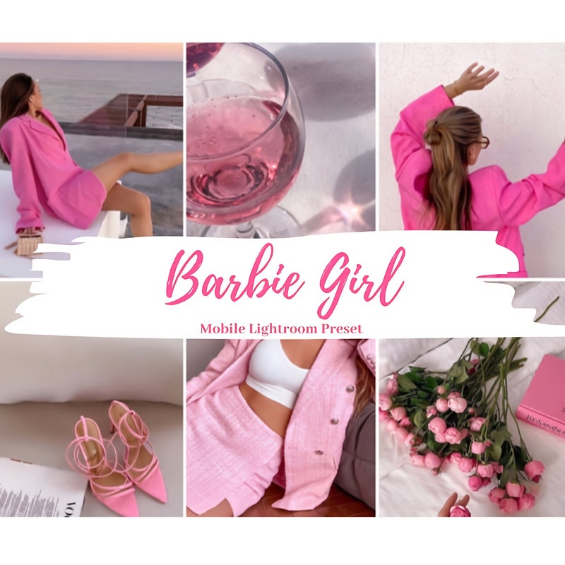 Hot Pink Aesthetic Barbie - Etsy