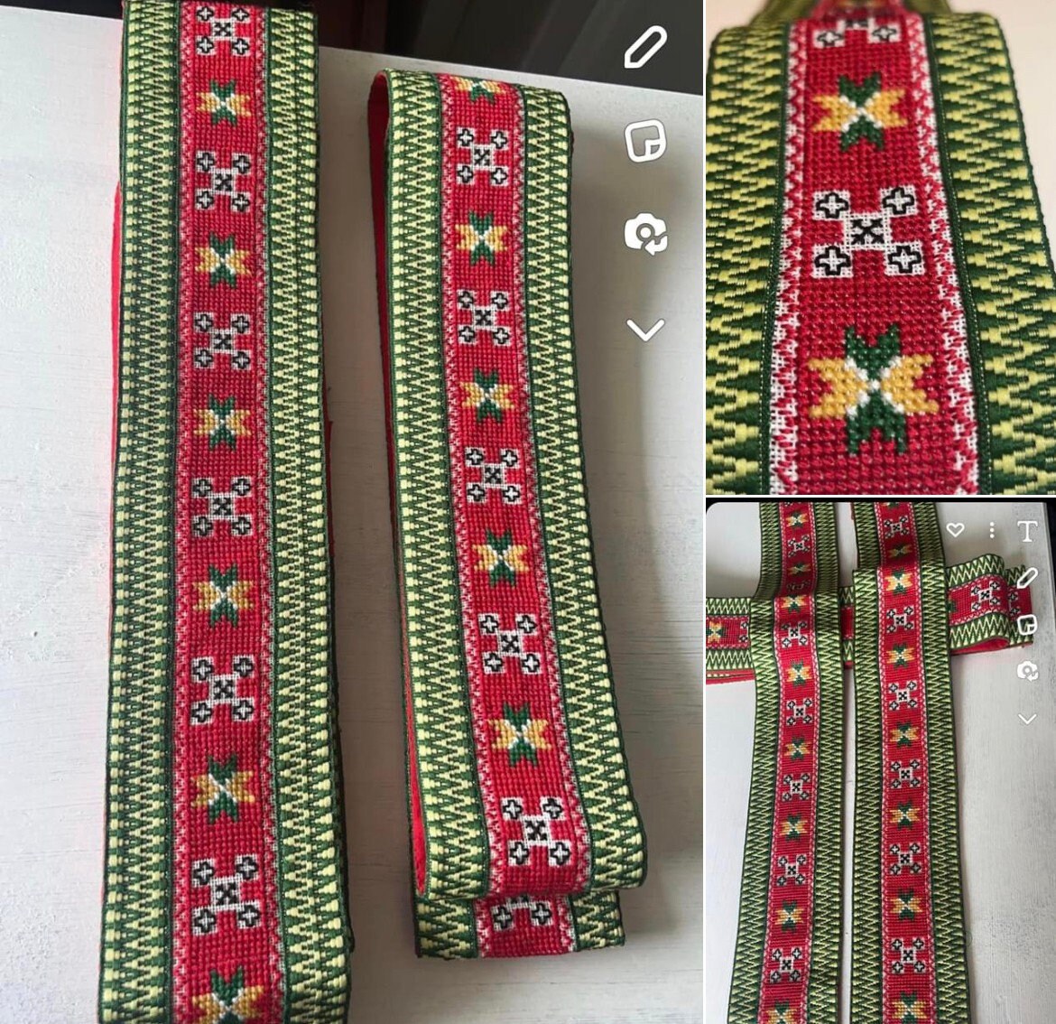 Belt and Breastplate for Norwegian National Dress/ Belte Og Bringeduk ...
