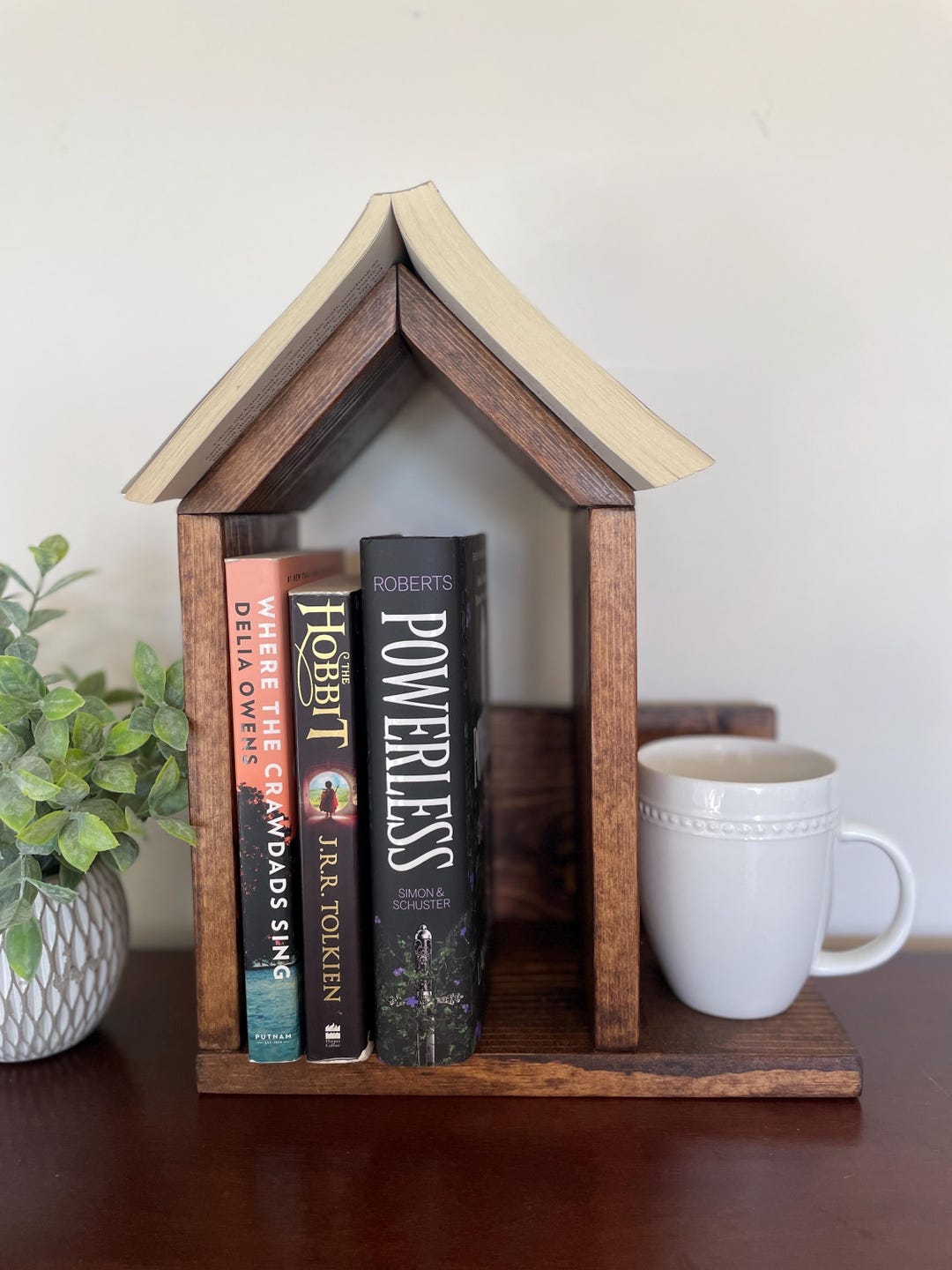 Book Nook - Mini Bookshelf & Placeholder! - Etsy