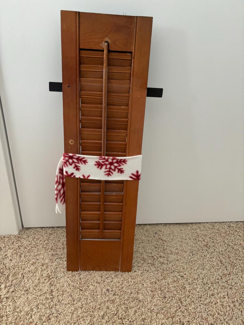 Snowman Shutter - Etsy