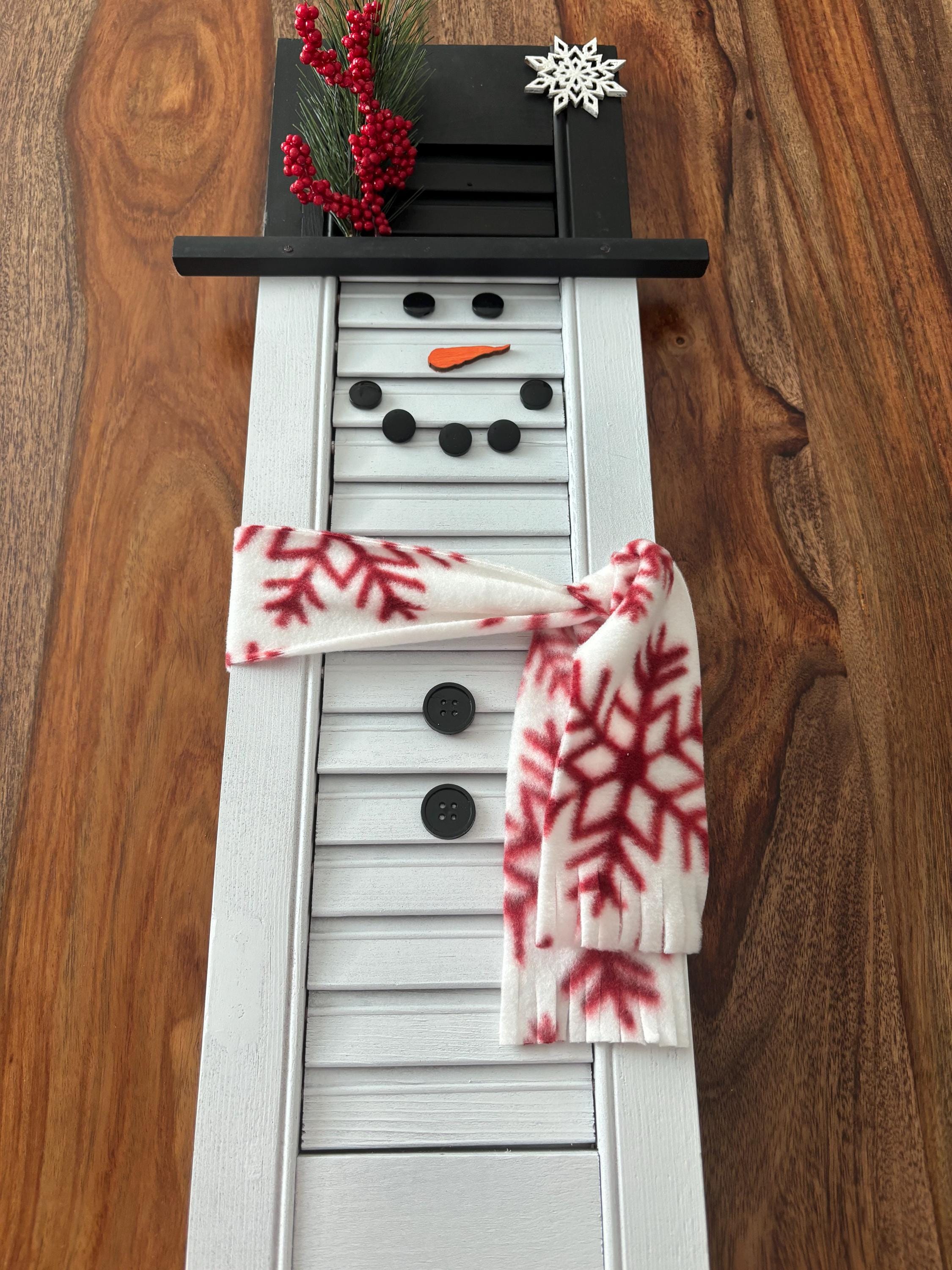 Snowman Shutter - Etsy
