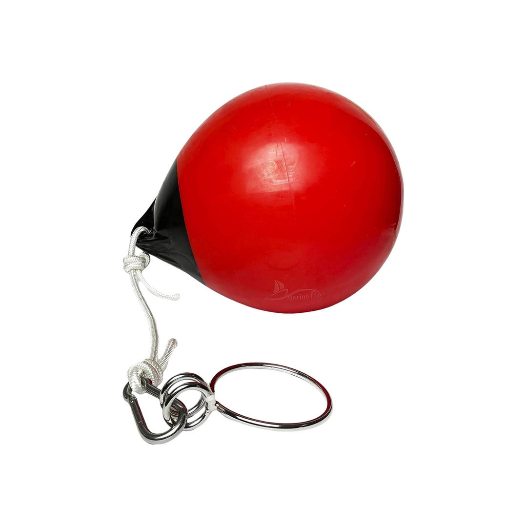 MARINE CITY Buoy Balls Inflatable PVC Marker Buoys 12" Diameter ...