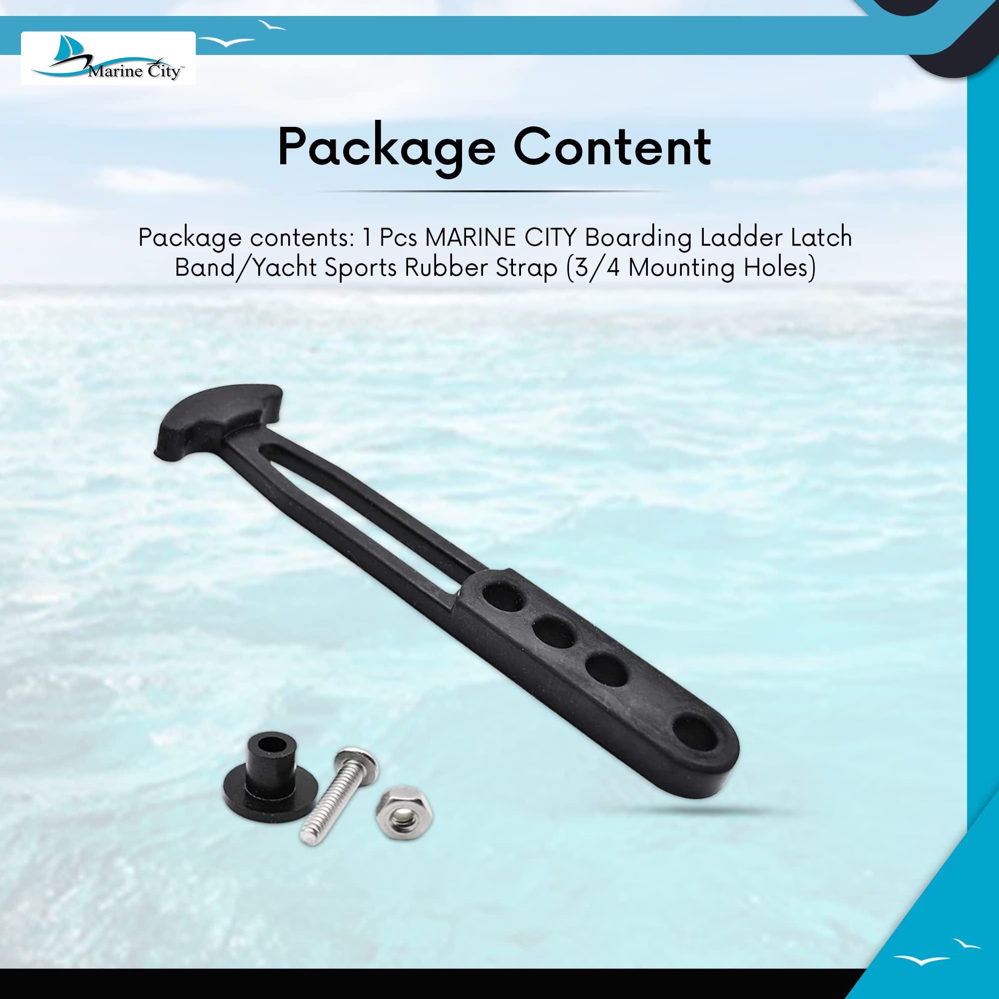Marine City Boarding Ladder Latch Band/yacht Sports Rubber Strap (3/4 ...