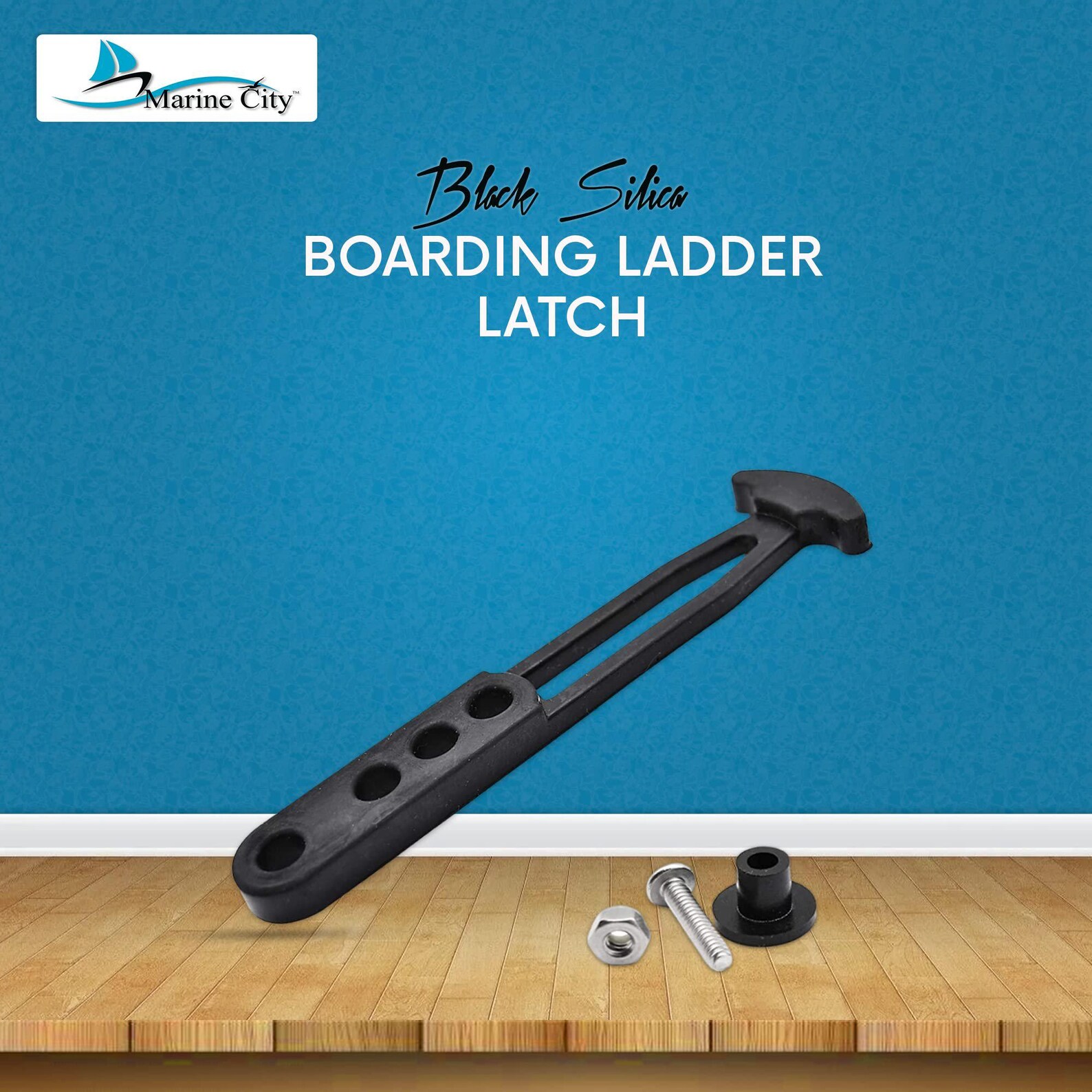 Marine City Boarding Ladder Latch Band/yacht Sports Rubber Strap (3/4 ...