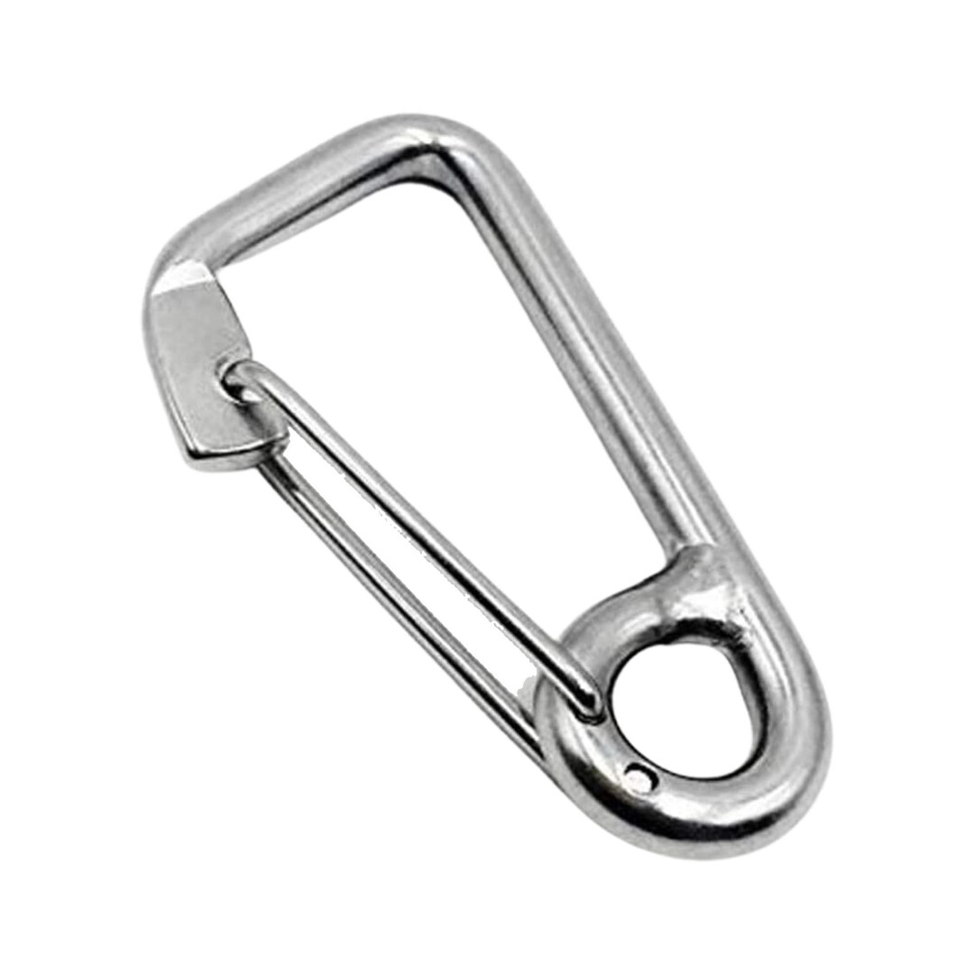 MARINE CITY 2" Carabiner Spring Snap Hook – 316 Stainless Steel ...