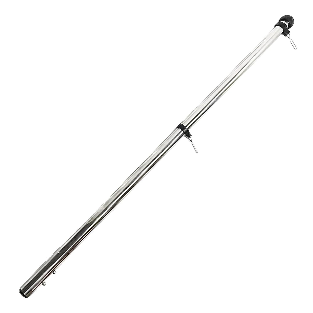 MARINE CITY Flag Stanchion Pole 304 Grade Stainless Steel, 32 Inch ...