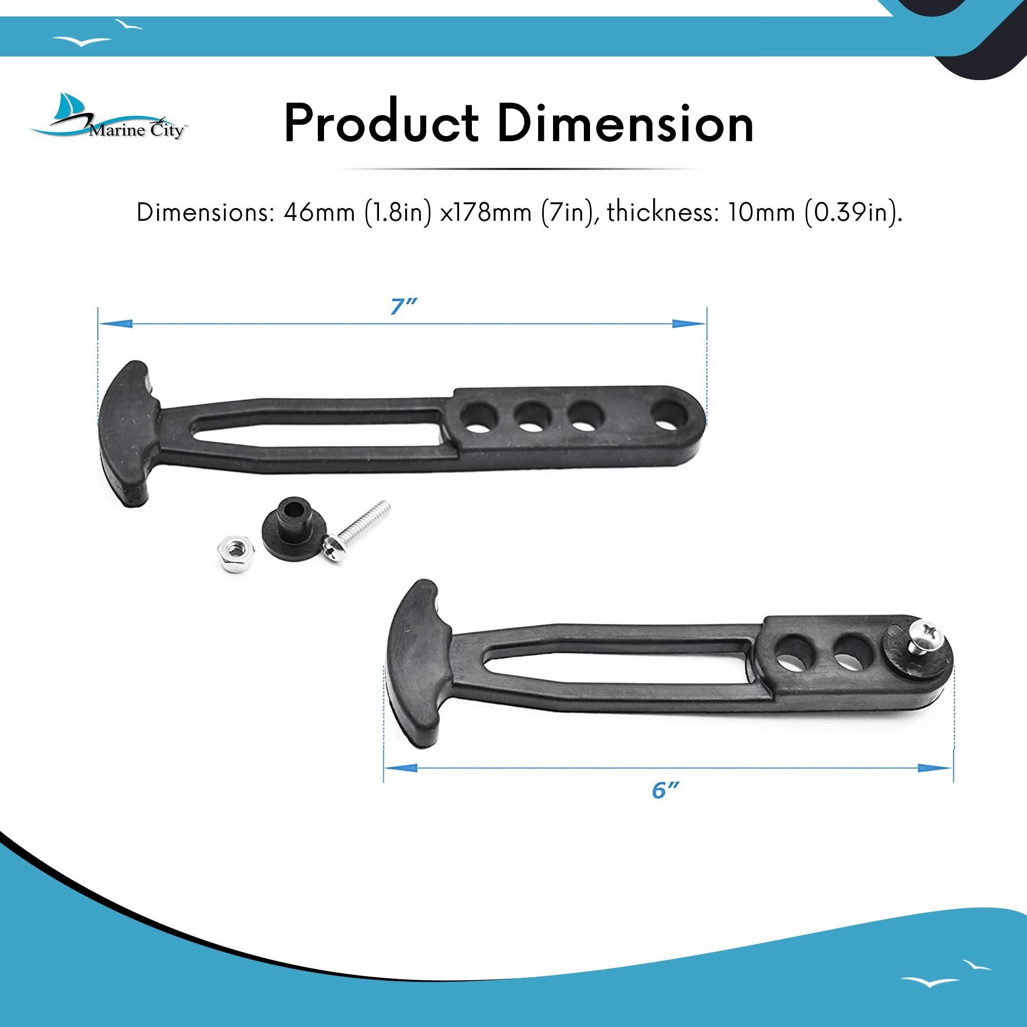 Marine City Boarding Ladder Latch Band/yacht Sports Rubber Strap (3/4 ...