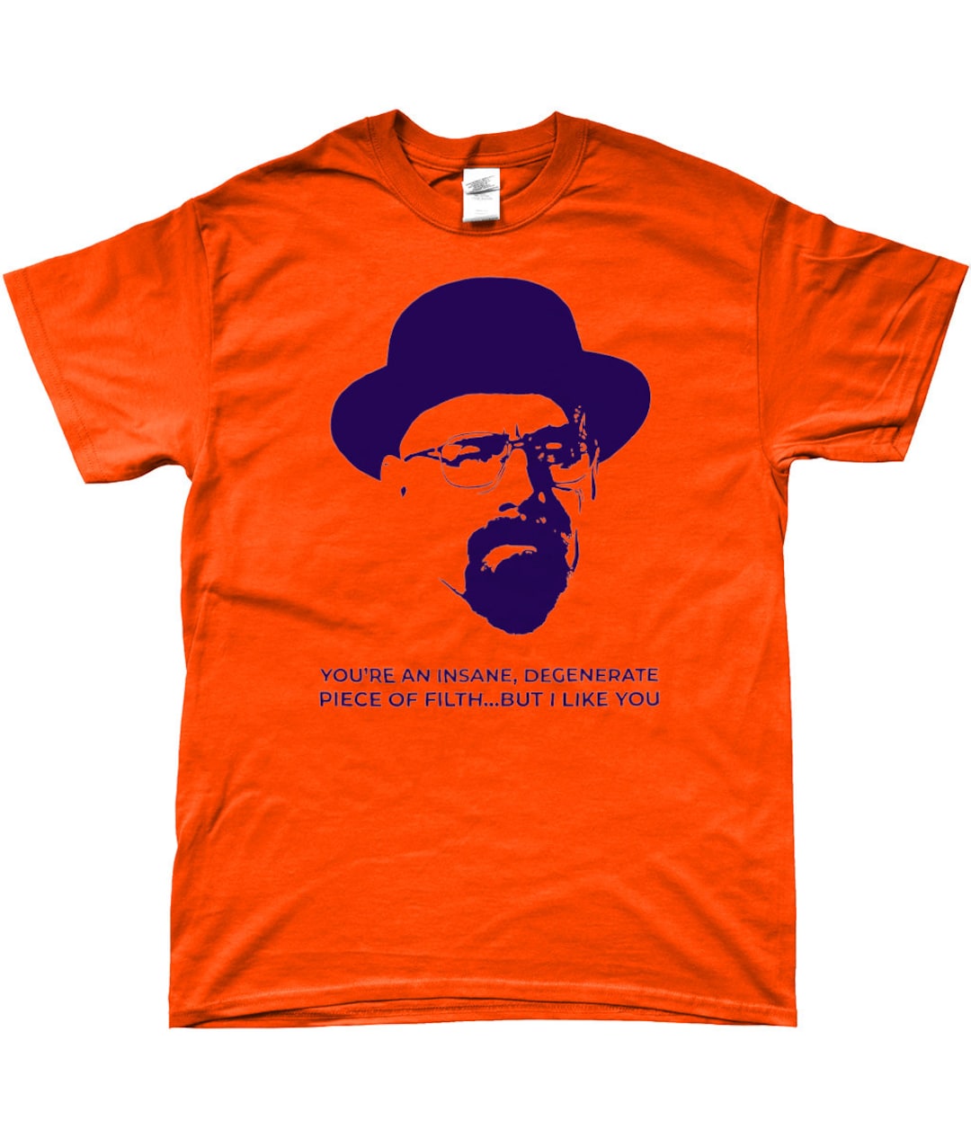 Walter White Tribute T-shirt: Breaking Bad Fan Art, Retro Graphic - Etsy