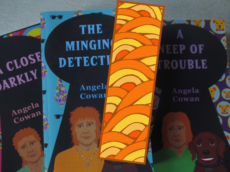 Printable Bookmarks in Colour, Psychedelic Rainbow Designs, PDF & JPEG ...