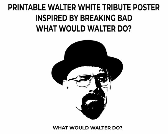 Walter White Breaking Bad Poster