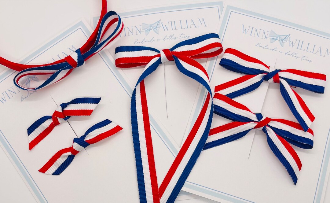 Patriotic Ribbon - Etsy