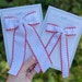 Long Tail Moon Stitch Bow - Etsy