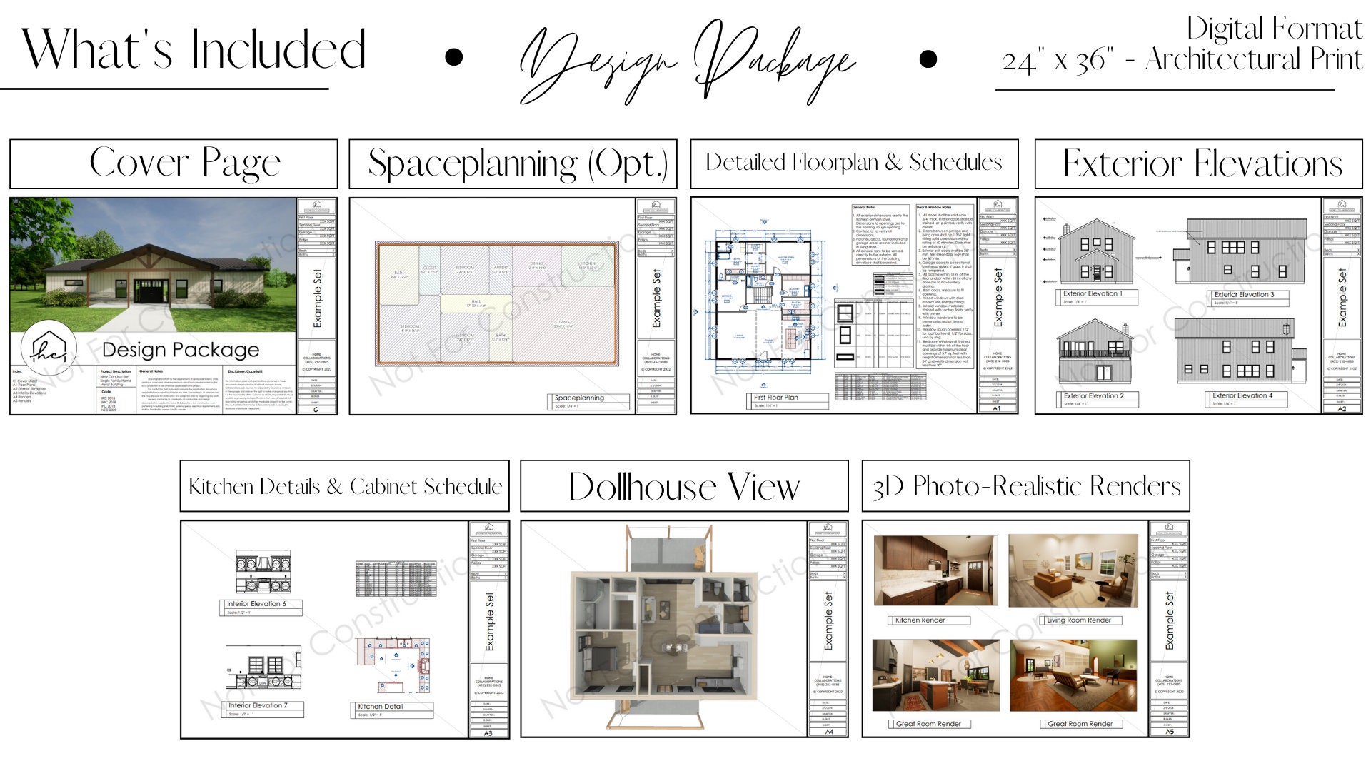 Custom Barndominium Design - DESIGN PACKAGE - Blueprints, Farmhouse ...