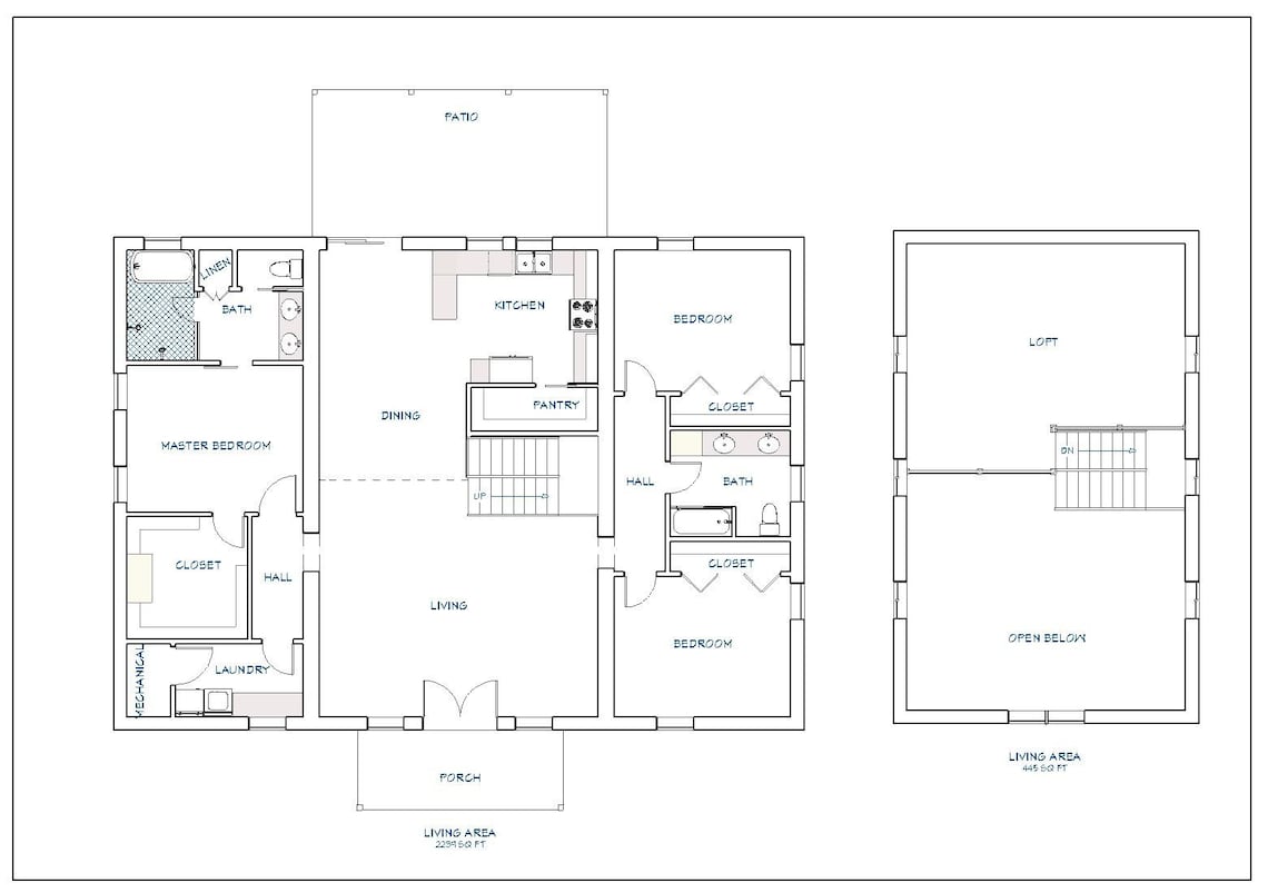 Monitor Style Barndominium 56' X 40' THE TUSCALOOSA - Etsy