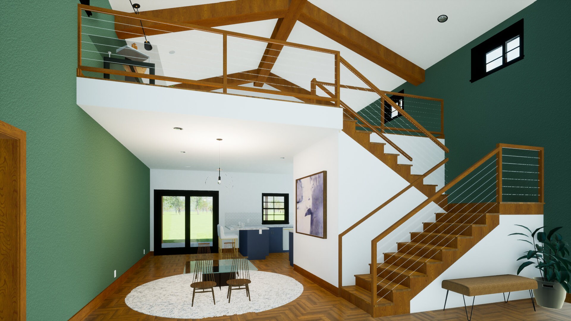 Monitor Style Barndominium 56' X 40' - THE TUSCALOOSA - Etsy Australia