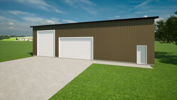 Barndo Shop Plan 60' X 40' - Etsy