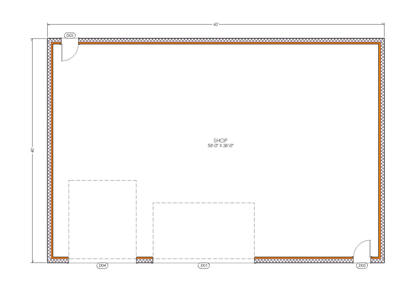 Barndo Shop Plan 60' X 40' - Etsy