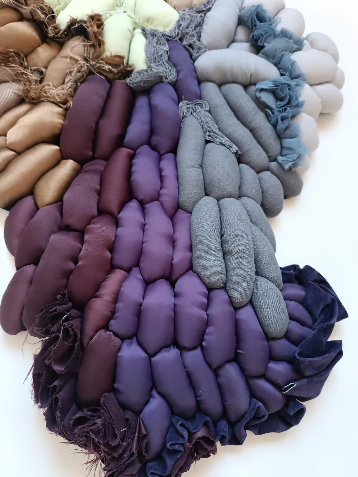 Artwork Soft Textile Sculpture Statement Home Decor Modern Wall Hanging ...